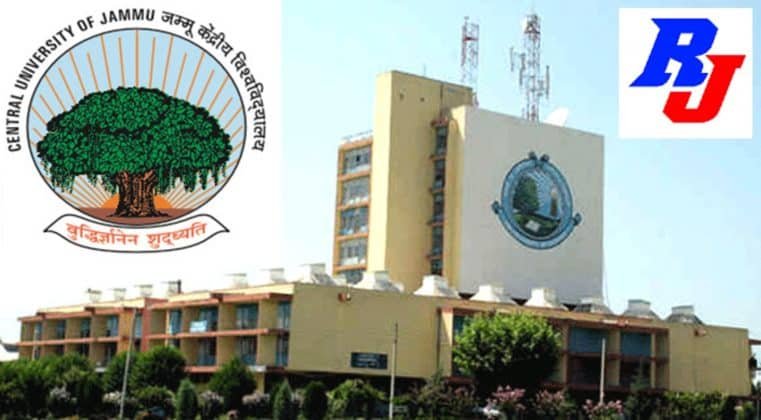 Guest Faculty Position in Central University of Jammu, J&K, India