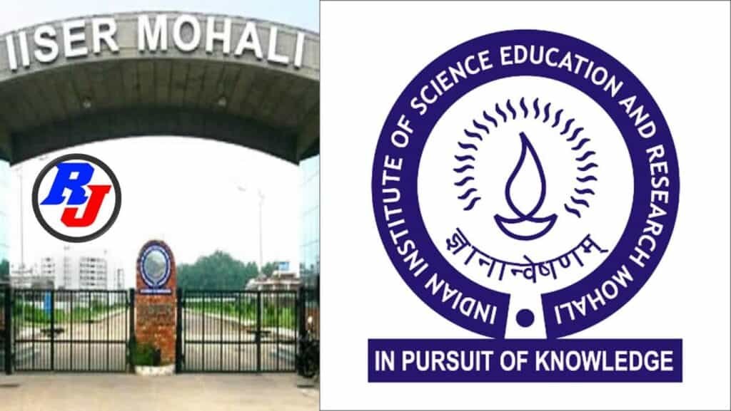 Research Associate at IISER Mohali, India, Walk-in Interview